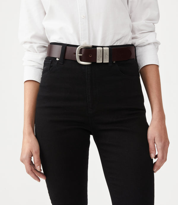 1 1/2 3 PIECE SOLID HIDE BELT - Arthur Schofield & Co.
