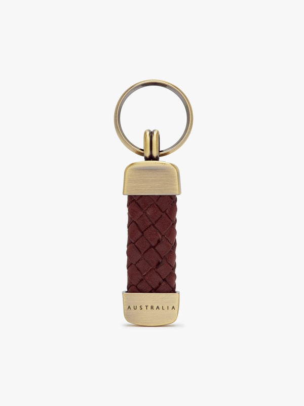 RMW GOLD PLAIT KEYRING - Arthur Schofield & Co.