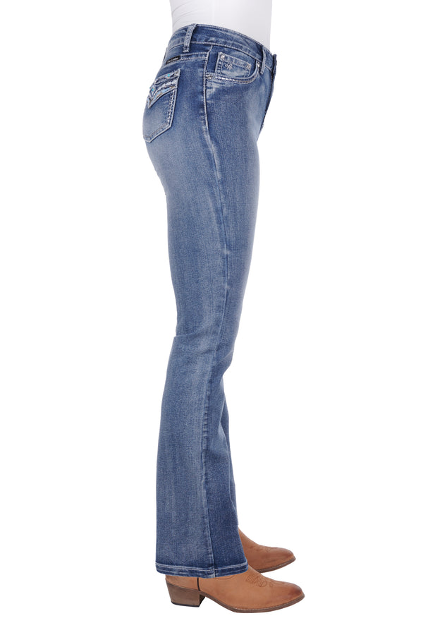 JEMMA HI-WAIST BOOTCUT JEAN - Arthur Schofield & Co.
